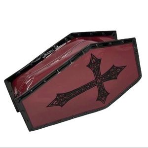 Dark Heaven | Bags | Red Wine Coffin Weekender Bag | Poshmark